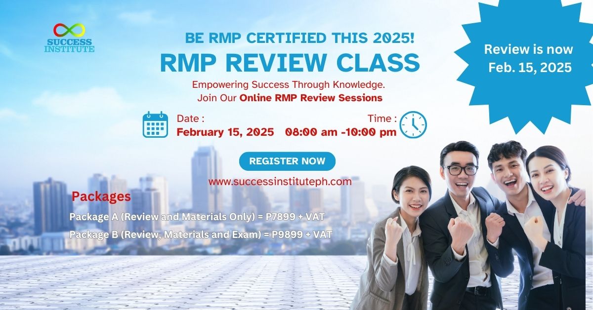 Registered Marketing Professional Certification Review Set for February ...